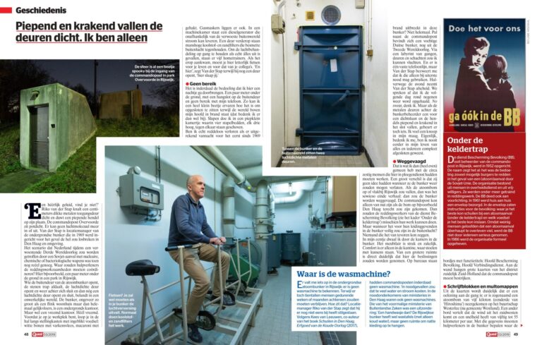 'Als de bom viel' een nacht in de atoombunker in Rijswijk. - Museum ...